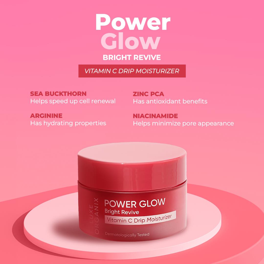 Power Glow Bright Revive Vitamin C Drip Moisturizer 50g | LOBeauty ...