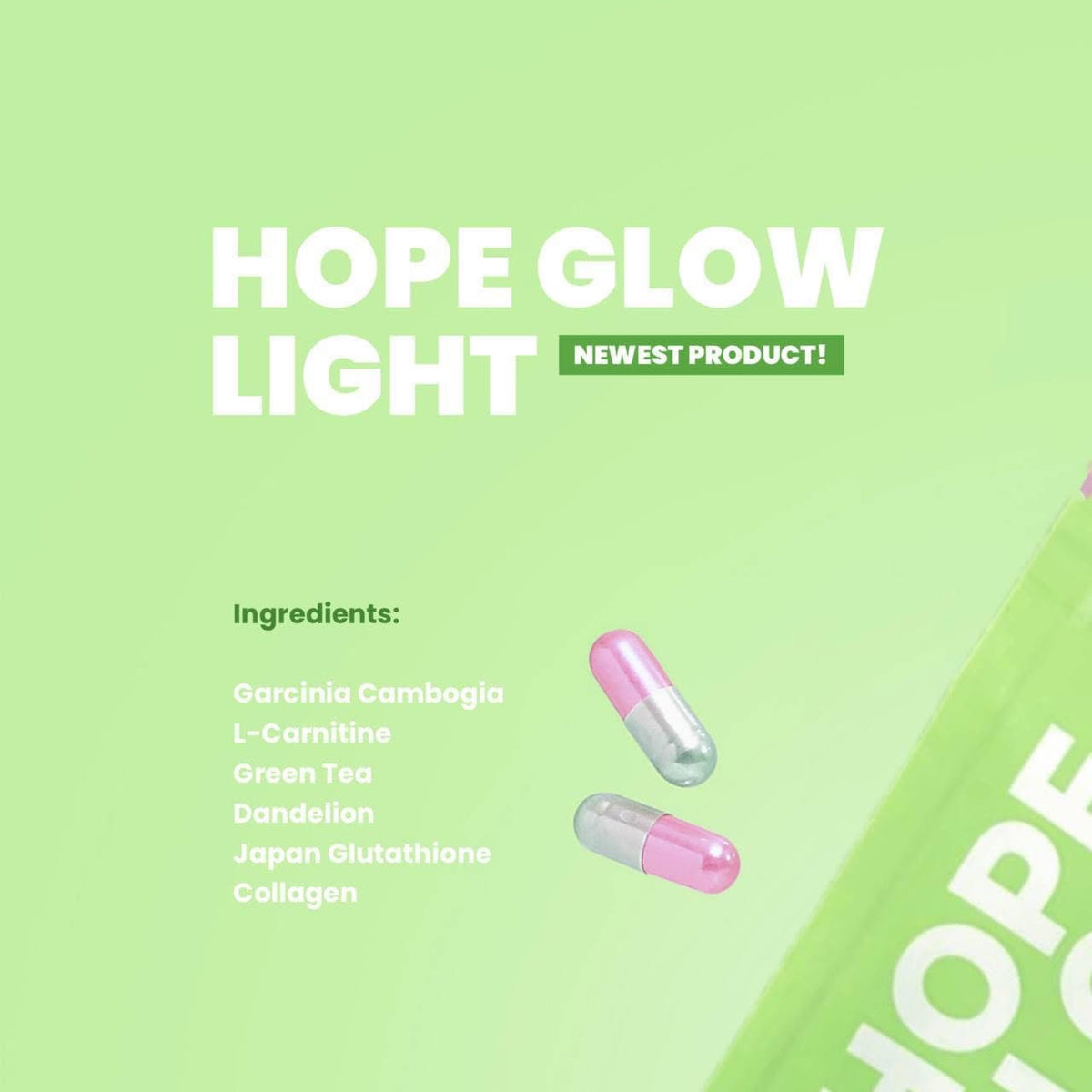 Hope Glow Light 500mg 30s | LOBeauty | Shop Filipino Beauty Brands in ...