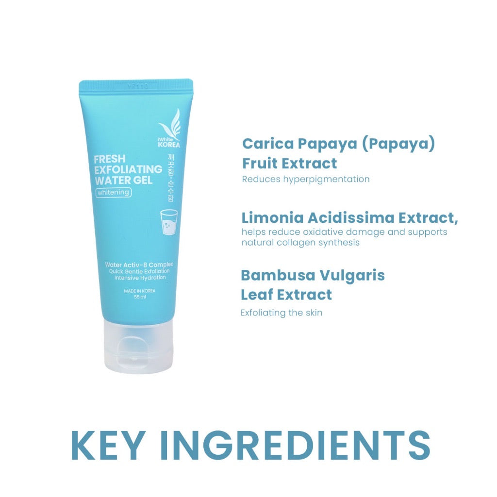 iWhite Korea Fresh Exfoliating Water Gel Tube 55ml | LOBeauty | Shop ...