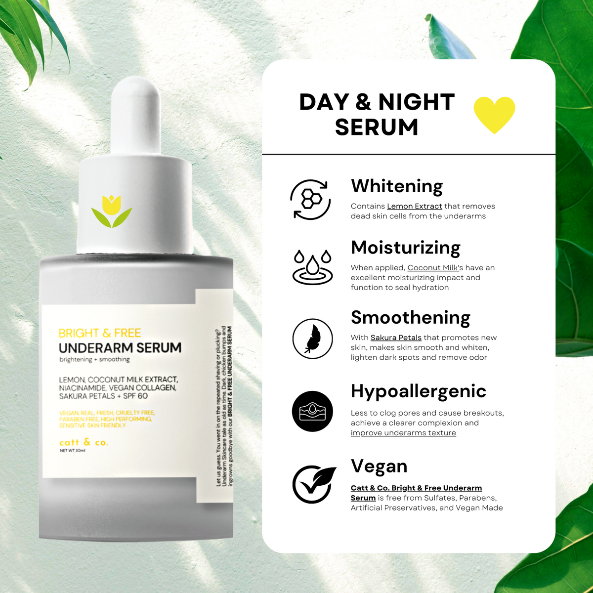 Catt & Co Bright And Free Underarm Serum | LOBeauty | Shop Filipino ...