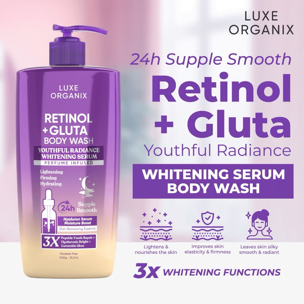 Luxe Organix Retinol + Gluta Body Wash 1L | LOBeauty | Shop Filipino ...