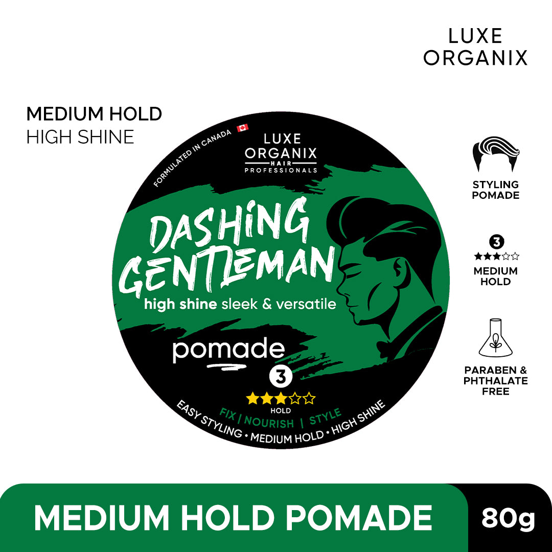 Hair Professionals Dashing Gentleman High Shine Sleek and Versatile Po ...