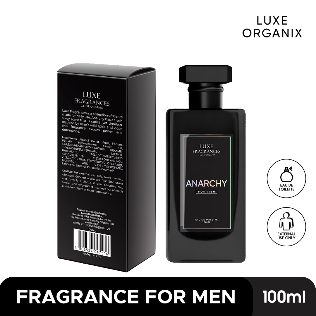 Anarchy by Luxe Fragrances for Men | LOBeauty | Shop Filipino Beauty ...