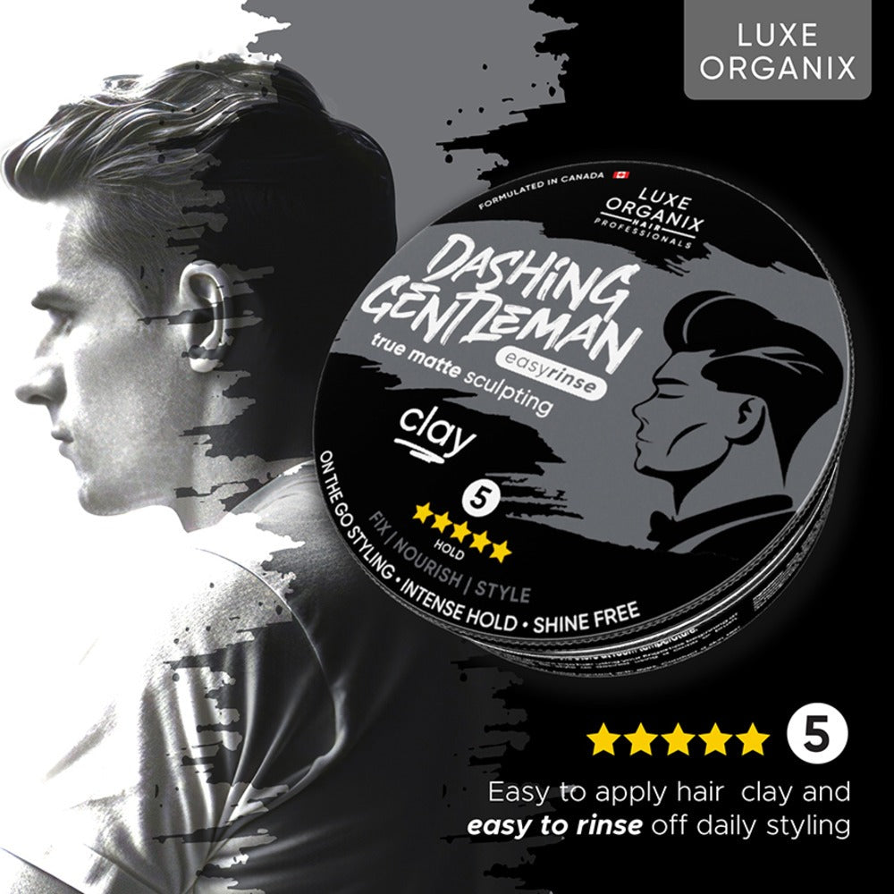 Hair Professionals Dashing Gentleman True Matte Sculpting Clay 80g ...