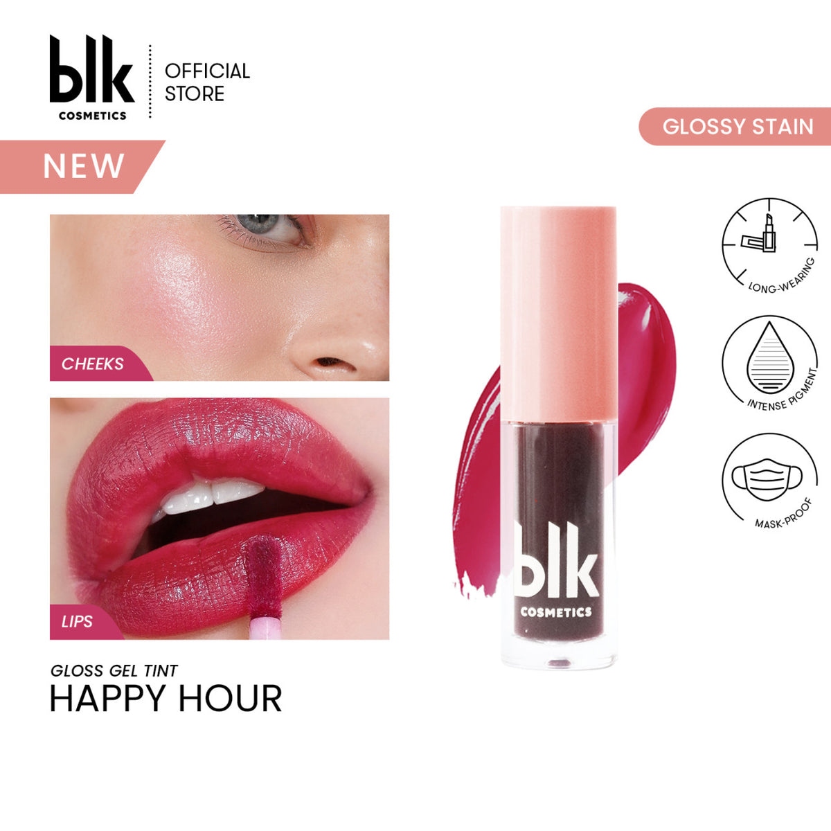 blk cosmetics Gloss Gel Tint in Happy Hour | LOBeauty | Shop Filipino ...