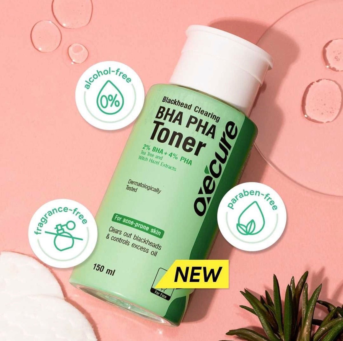 Oxecure Blackhead Clearing BHA PHA Toner 150ml | LOBeauty | Shop ...